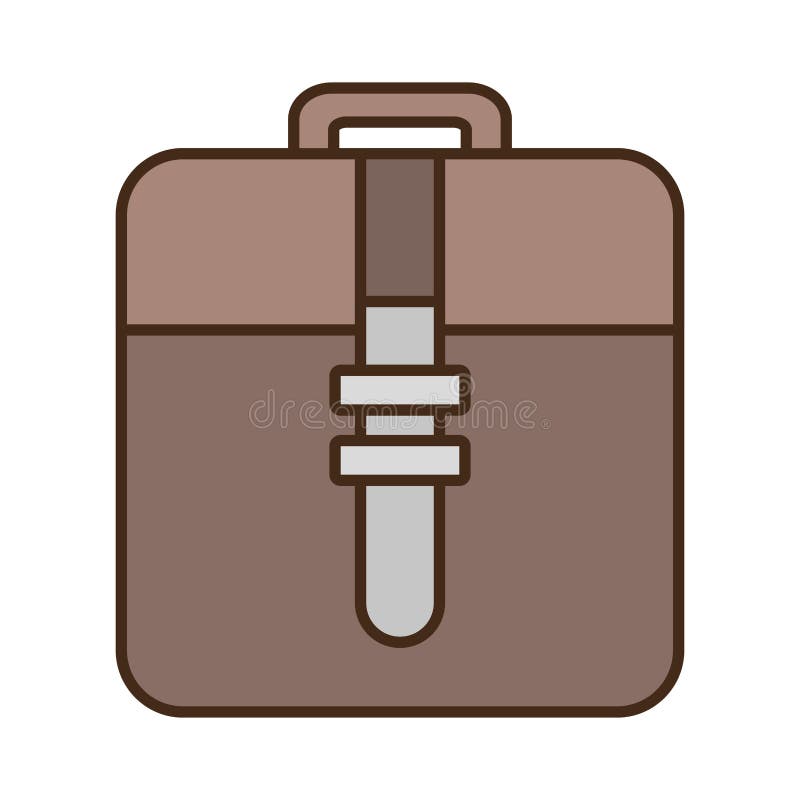 Briefcase Key Document Initial X Stock Vector - Illustration of paper ...