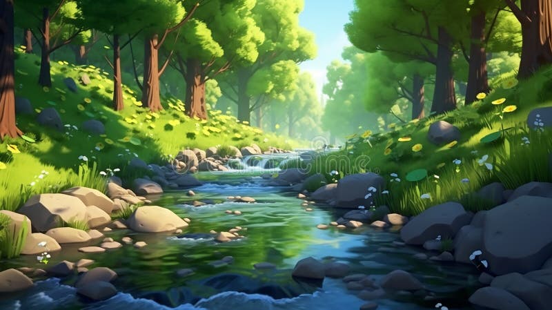 Cartoon Brook Stock Illustrations – 483 Cartoon Brook Stock ...