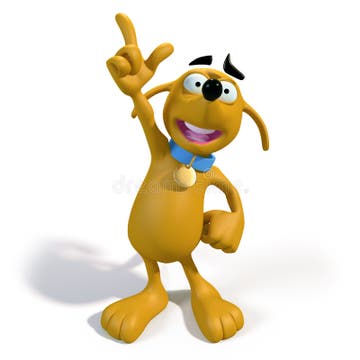 Cartoon Dog Pointing Stock Illustrations – 1,040 Cartoon Dog Pointing ...