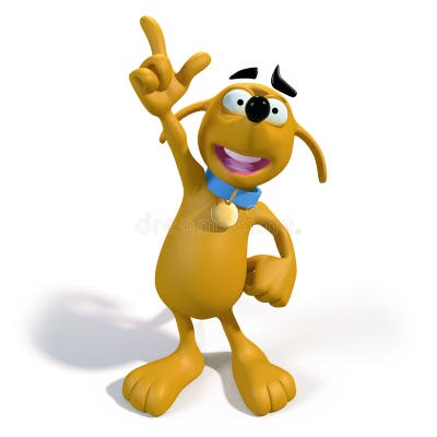 Cartoon Dog Pointing Stock Illustrations – 1,040 Cartoon Dog Pointing ...