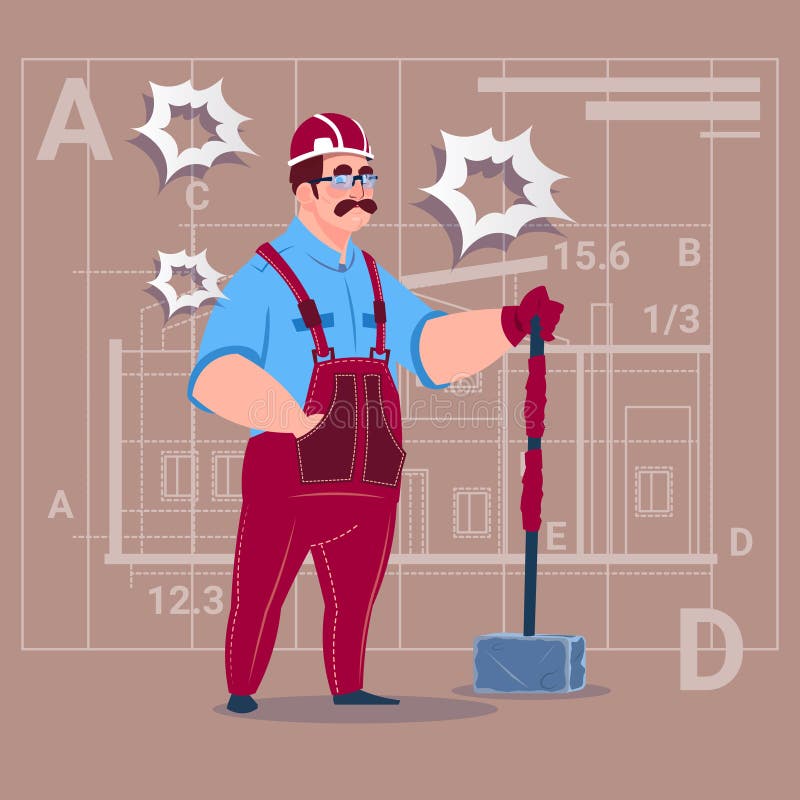 Demolition Man Cartoon Stock Illustrations – 178 Demolition Man Cartoon ...