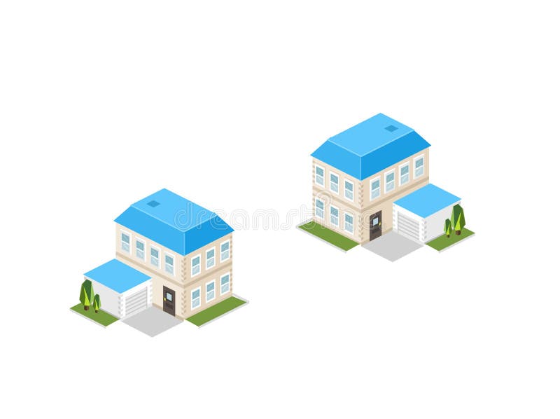 Cartoon building stock illustration. Illustration of house - 80325349