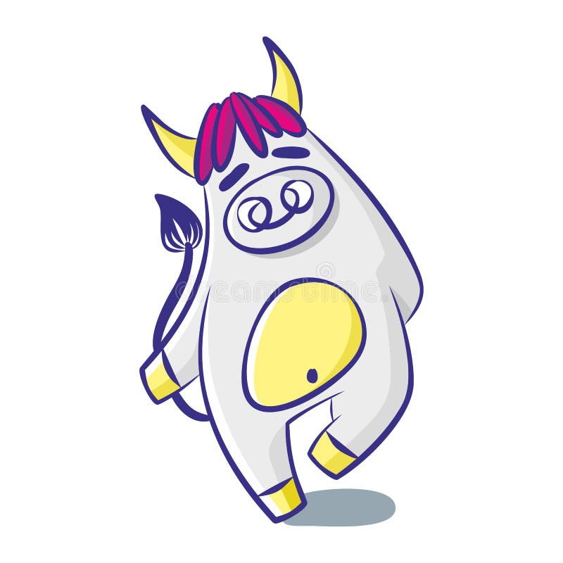 Buffalo Dancing stock vector. Illustration of dancing - 10766744