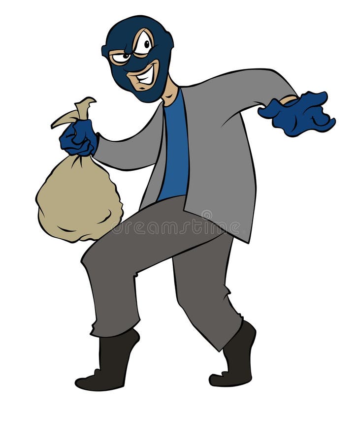 Cartoon Burglar Stock Illustrations – 6,289 Cartoon Burglar Stock ...