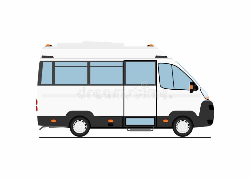 Cartoon bus. stock vector. Illustration of machine, transportation ...