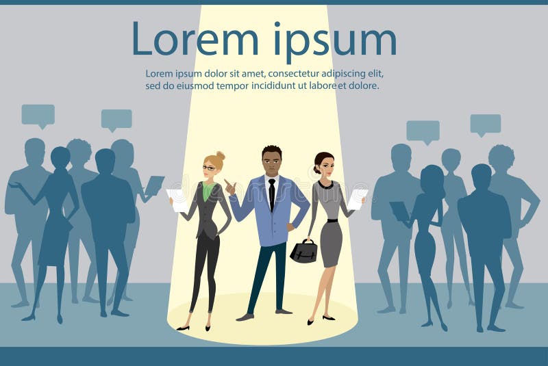 Stand Out Team Stock Illustrations – 1,839 Stand Out Team Stock ...