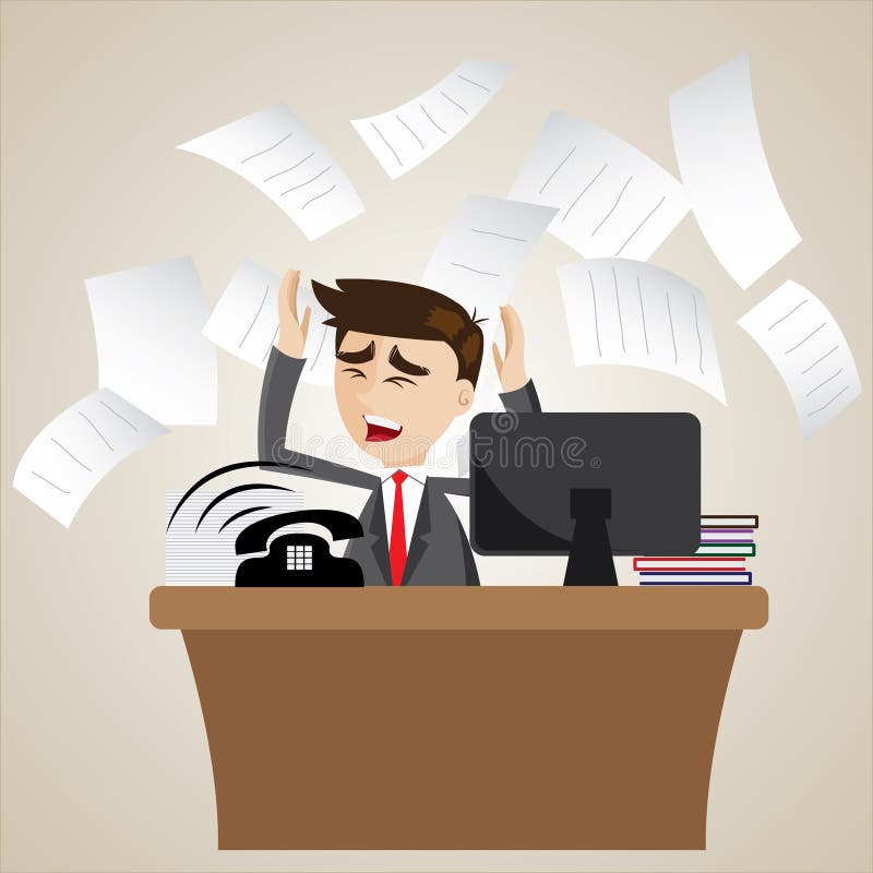 Manager Busy Stock Illustrations – 17,698 Manager Busy Stock ...