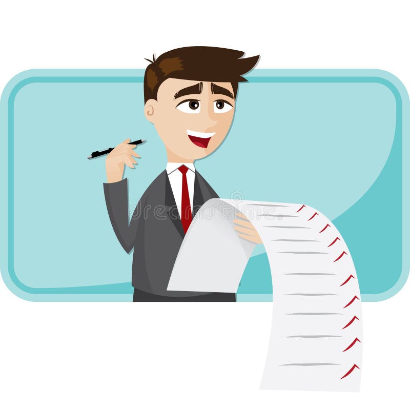 Cartoon Checklist Stock Illustrations – 19,398 Cartoon Checklist Stock ...
