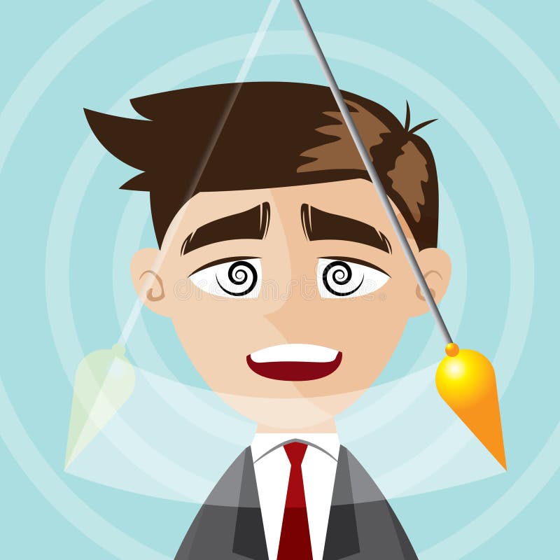 Hypnotized Person Cartoon Lexica Hypnotized Man Starring, With