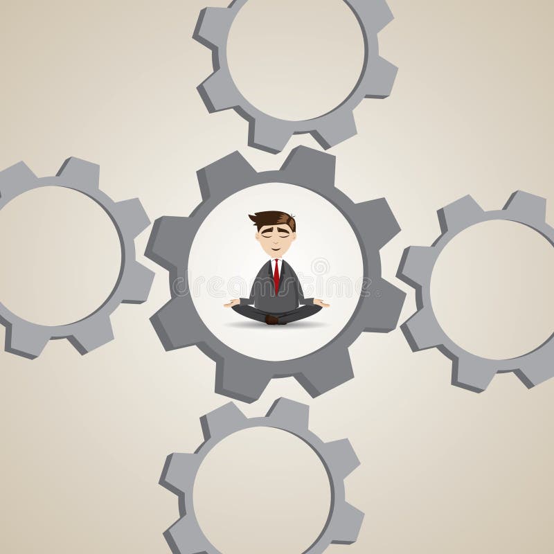 Gear system. stock illustration. Illustration of functional - 16698809