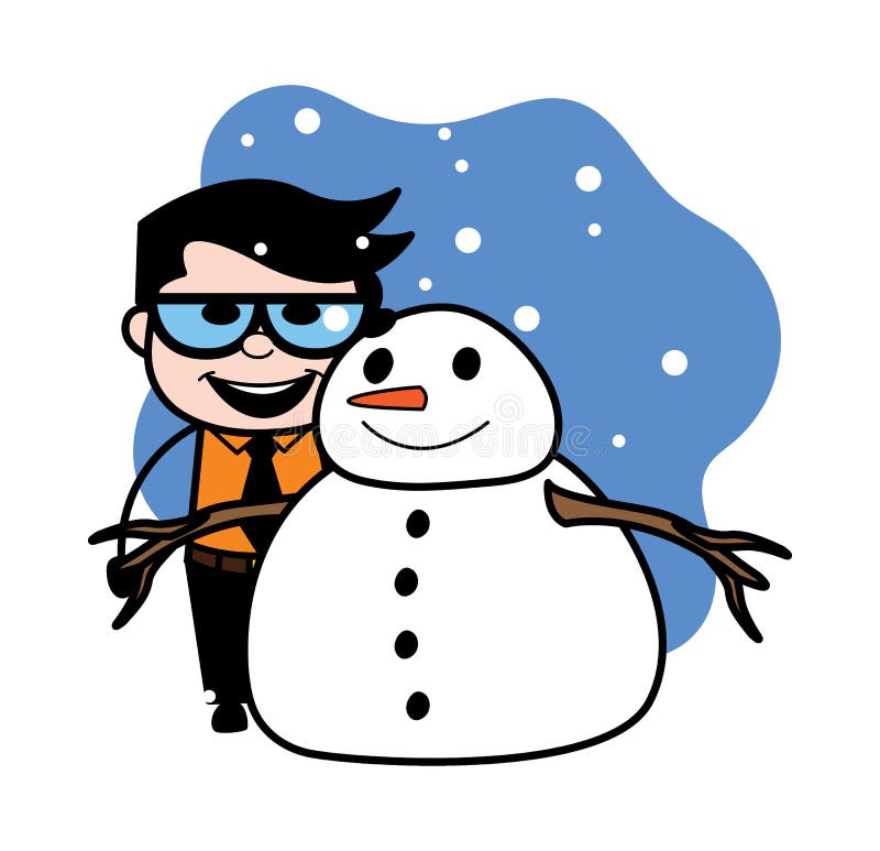 Snowman Businessman Stock Illustrations – 86 Snowman Businessman Stock ...