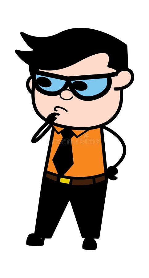 Businessman Thinking Seriously Stock Illustrations – 48 Businessman ...