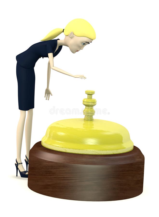 Cartoon Reception Bell Stock Illustrations – 490 Cartoon Reception Bell ...