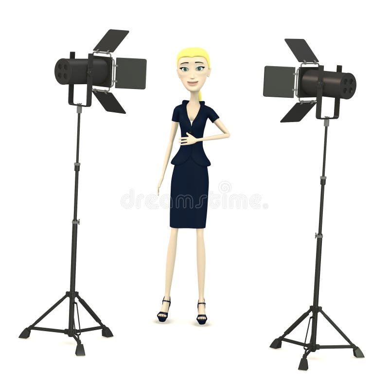 Studio Lights Cartoon Stock Illustrations – 231 Studio Lights Cartoon ...