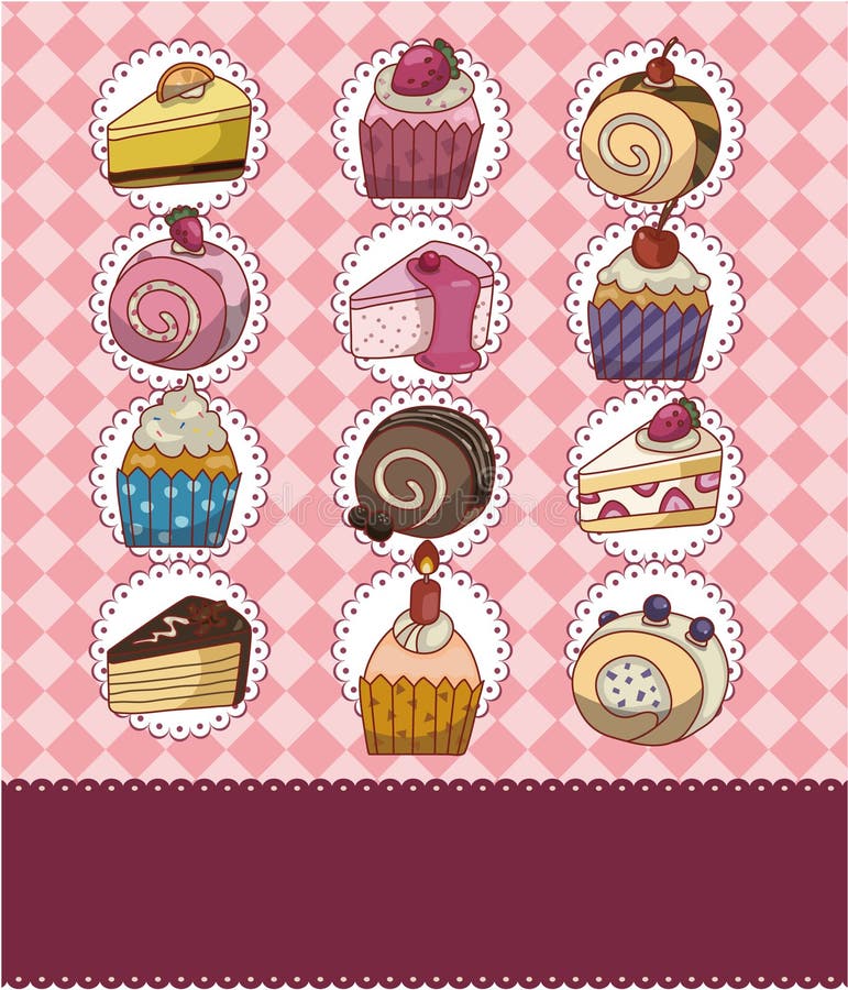 120+ Cartoon cake card Free Stock Photos - StockFreeImages