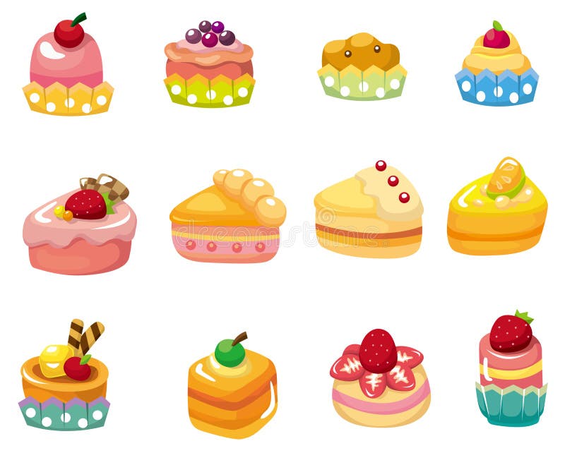 450+ Cartoon cake icon Free Stock Photos - StockFreeImages