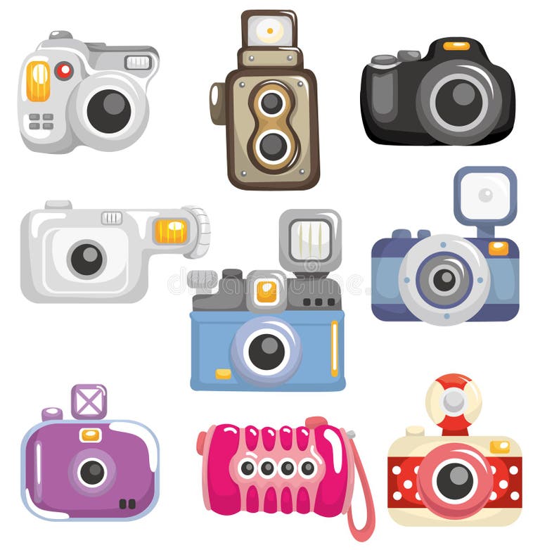 Cartoon Digital Camera Stock Illustrations – 18,936 Cartoon Digital ...