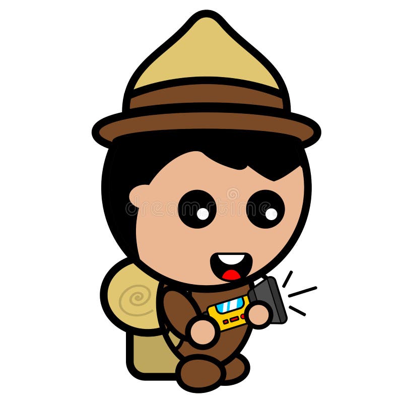 Flashlight Holding Kid Stock Illustrations – 22 Flashlight Holding Kid ...