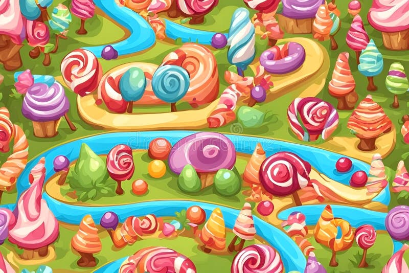 Candy Game Background Stock Illustrations – 6,991 Candy Game Background ...