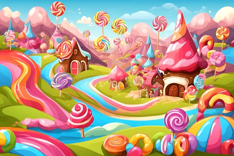 Candy Game Background Stock Illustrations – 7,402 Candy Game Background ...