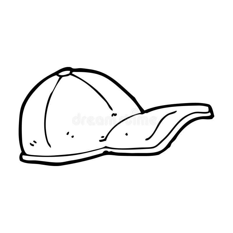 Cartoon cap stock illustration. Illustration of silly - 37027259