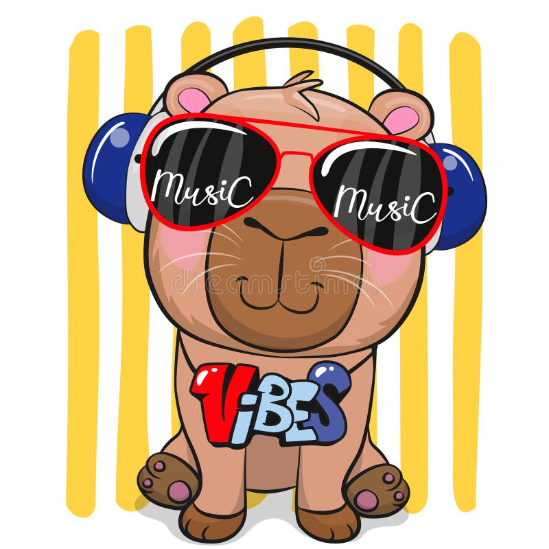 Cartoon Capybara Stock Illustrations – 6,547 Cartoon Capybara Stock ...