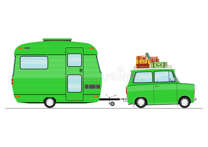 Caravan Cartoon Stock Illustrations – 6,499 Caravan Cartoon Stock ...