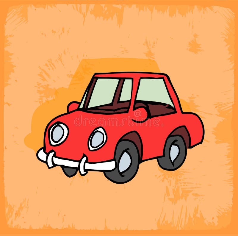 Cartoon Car Illustration , Vector Icon. Stock Illustration ...