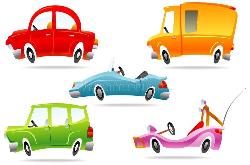 Car set stock vector. Illustration of vehicle, racing - 41794848
