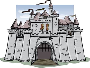 Castle Drawbridge Stock Illustrations – 1,018 Castle Drawbridge Stock ...