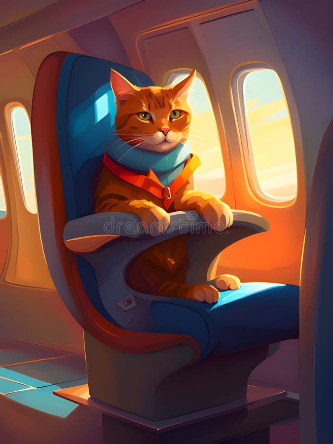 Airplane Cat Cartoon Stock Illustrations – 572 Airplane Cat Cartoon ...