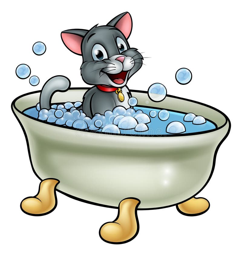 Cats In A Tub Cartoons