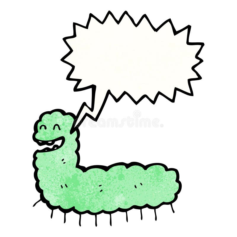 Cartoon caterpillar stock vector. Illustration of happy - 38022927
