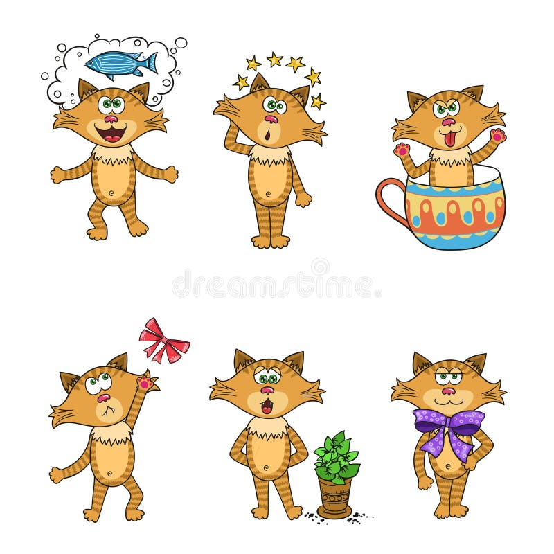 Seven Cats Stock Illustrations – 101 Seven Cats Stock Illustrations ...