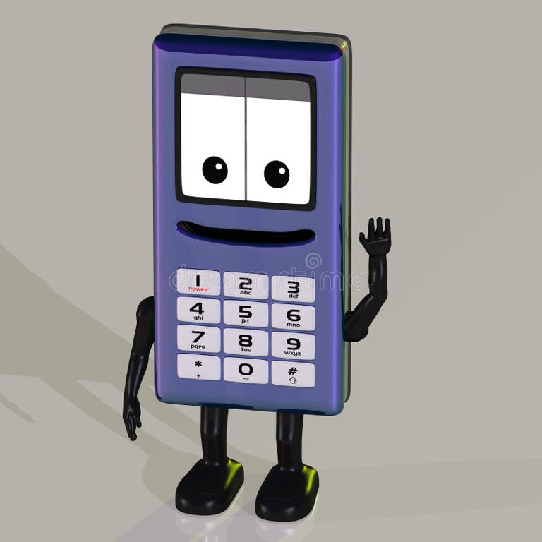 Cartoon Cell Phone Stock Illustrations – 25,356 Cartoon Cell Phone ...