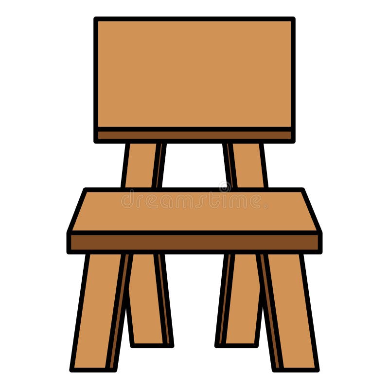 Cartoon Chair.vector Illustration Stock Vector - Illustration of ...