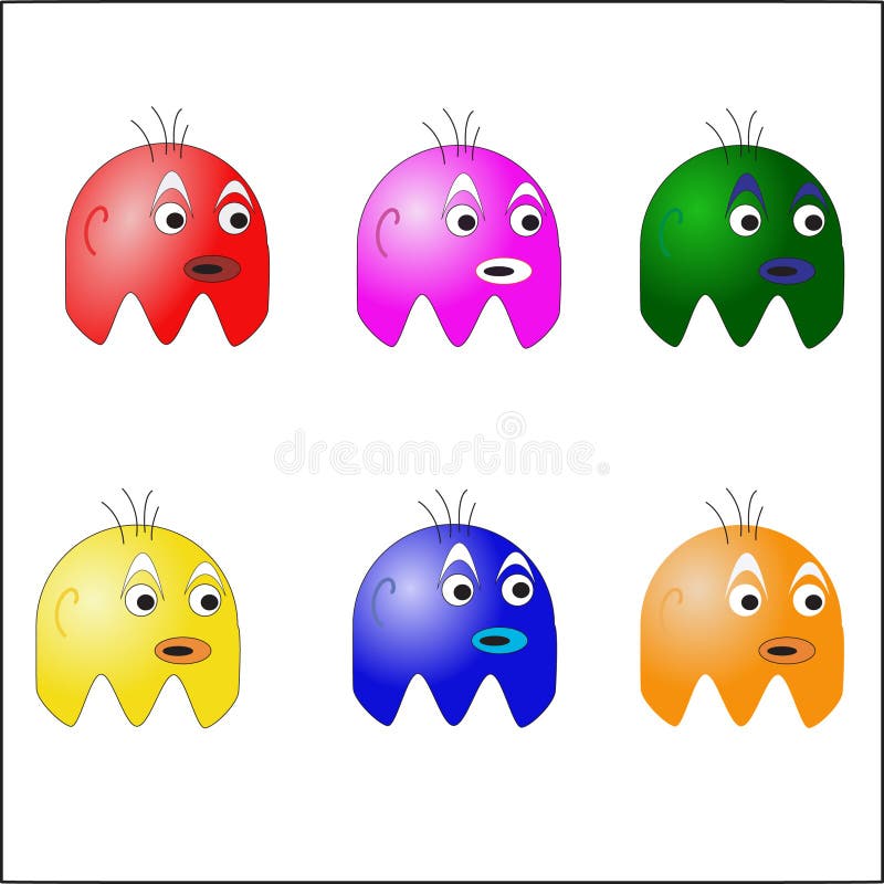 Pacman Cartoon Stock Illustrations – 341 Pacman Cartoon Stock ...