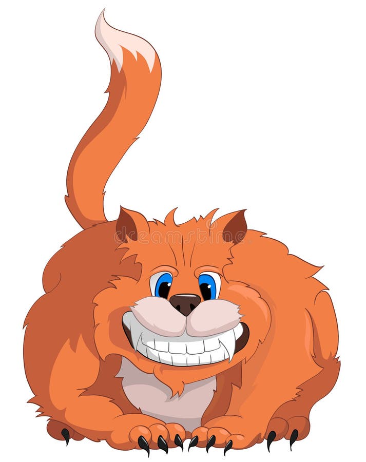 Cartoon Character Cat stock vector. Illustration of caricature - 20997145