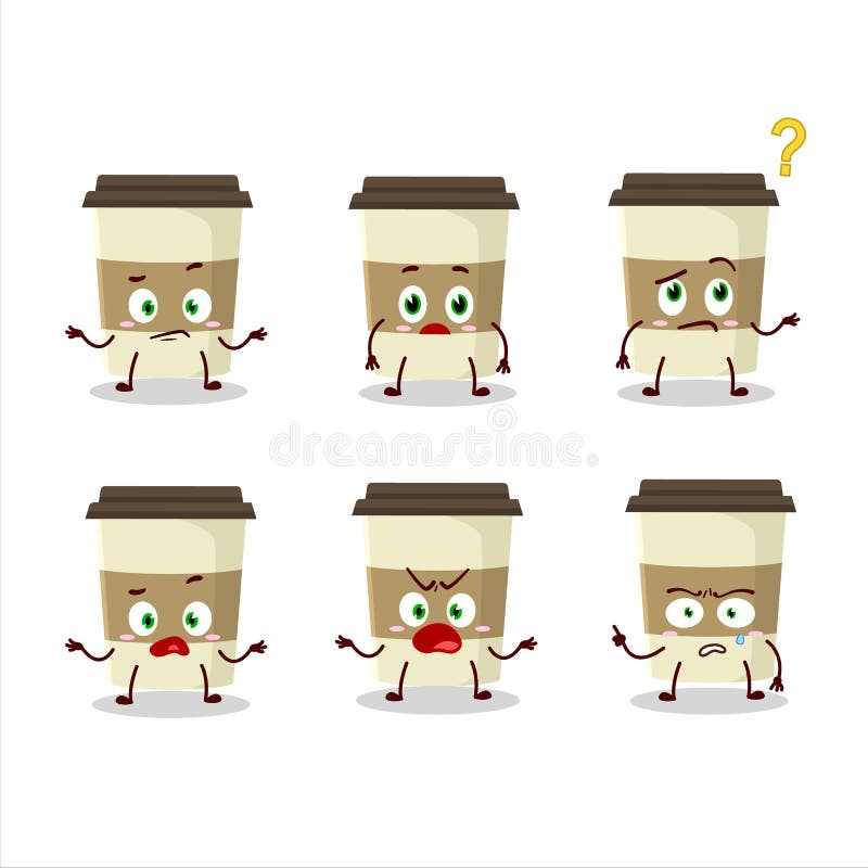 Cartoon Scared Coffee Cup Stock Illustrations – 89 Cartoon Scared ...