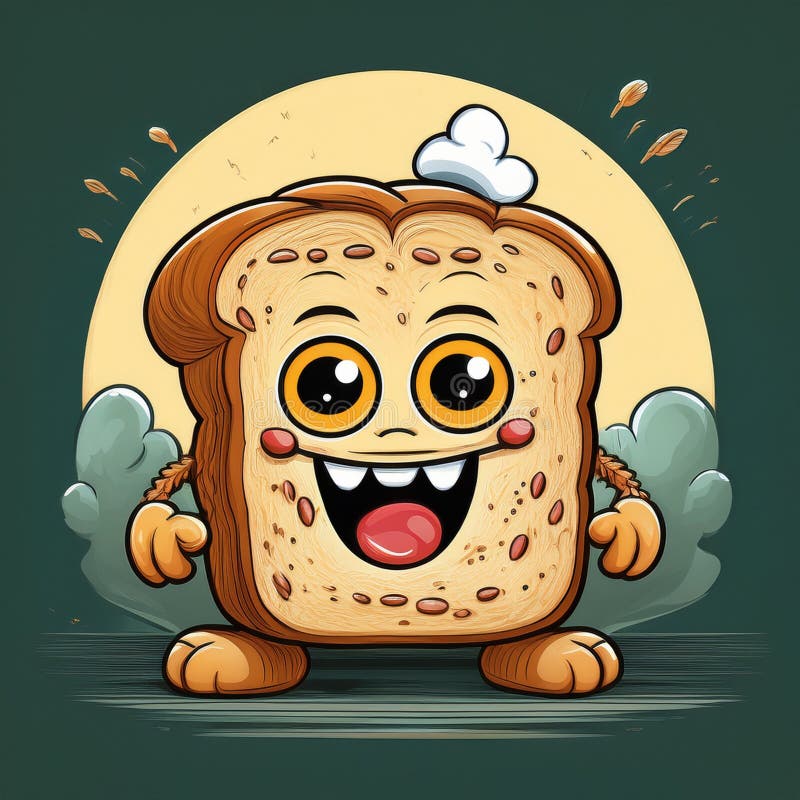 Happy toast stock illustration. Illustration of text - 376797743