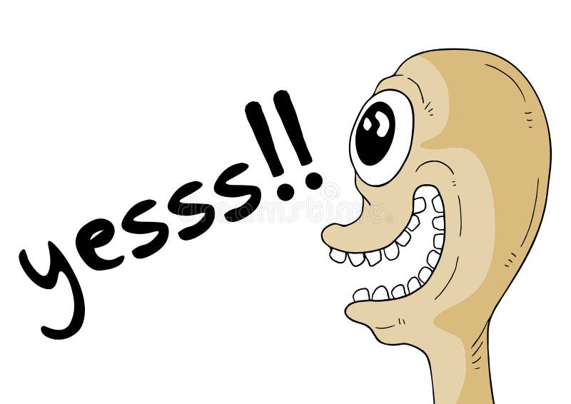 Cartoon character stock vector. Illustration of ugly - 77061217