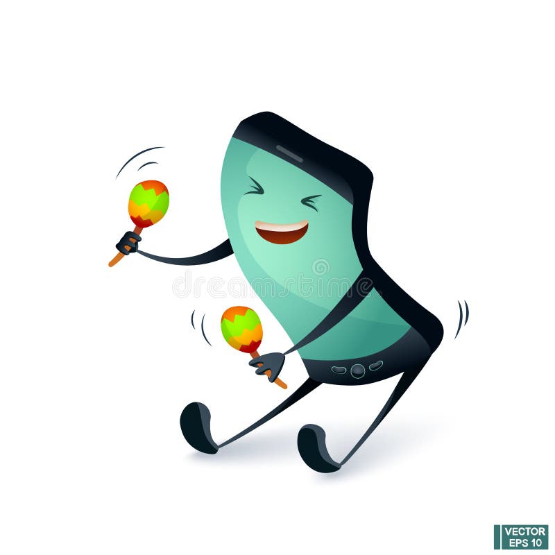 Cute Mobile Phones Stock Illustrations – 467 Cute Mobile Phones Stock ...