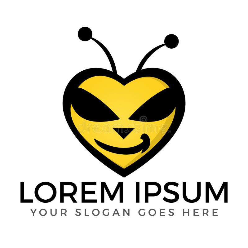 Alien Lab Logo Template Design Vector. Stock Vector - Illustration of ...