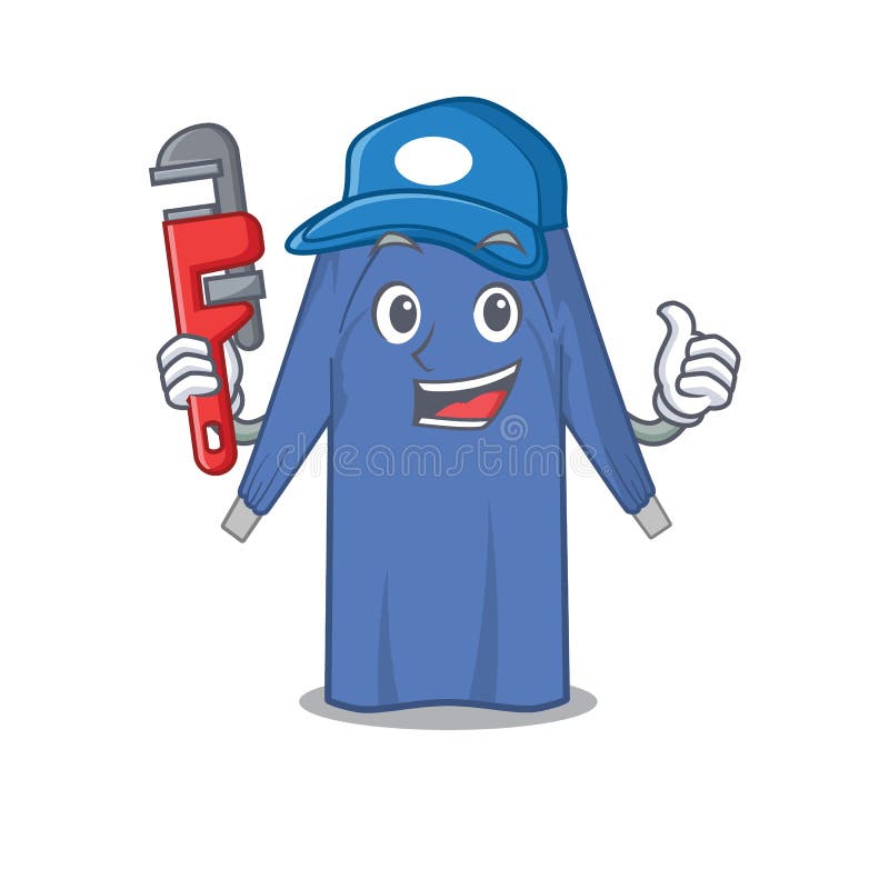Cartoon Character Design of Disposable Clothes As a Plumber with Tool ... Cartoon Character Design of Disposable Clothes As a Plumber with Tool ...