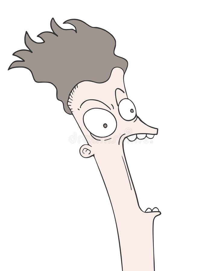 Cartoon character draw stock vector. Illustration of vector - 277575597