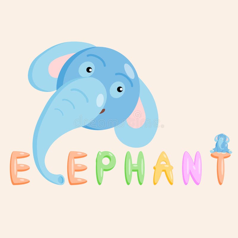 A Cartoon Character of an Educational Elephant with the Name of the ...