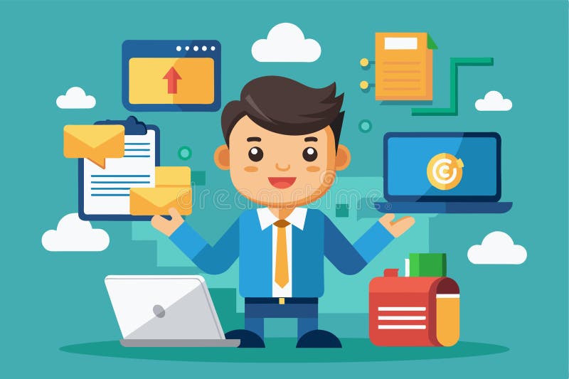 A Cartoon Character is Efficiently Managing File Transfers Using ... A Cartoon Character is Efficiently Managing File Transfers Using ...