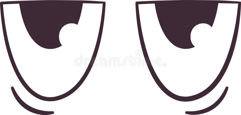 Cartoon Character Eyes stock vector. Illustration of cartoon - 322429955