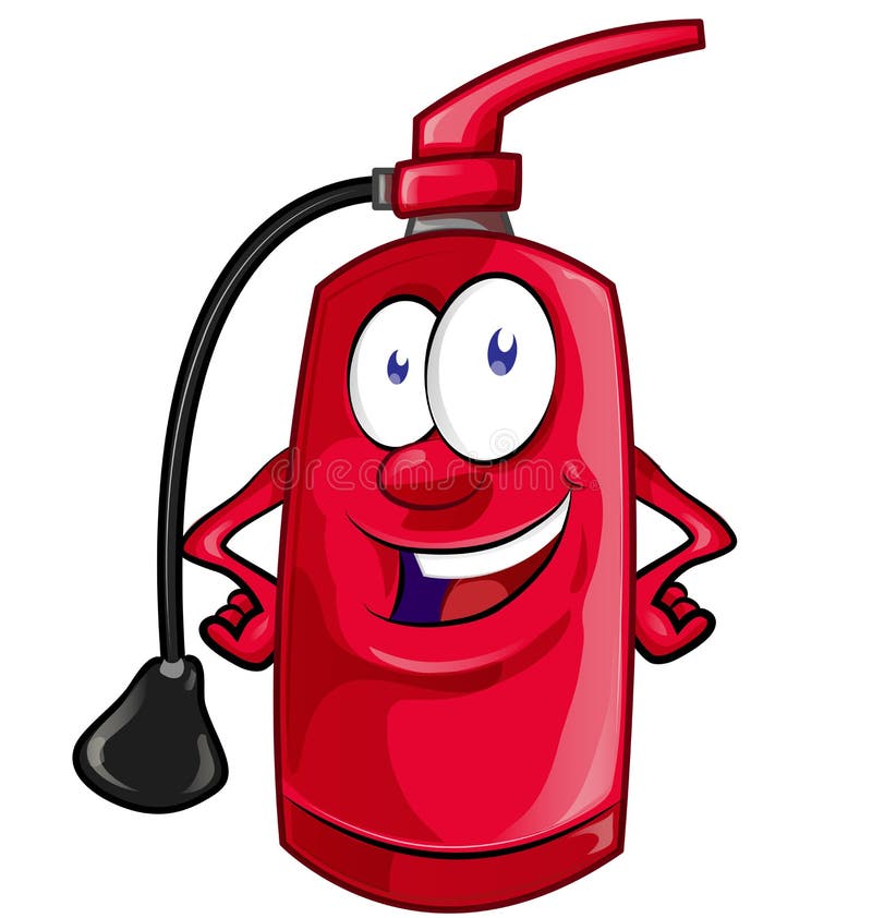 Cartoon Fire Extinguisher Stock Illustrations – 5,252 Cartoon Fire ...