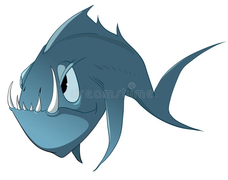 Cartoon Evil Fish Background Stock Illustrations – 1,187 Cartoon Evil ...